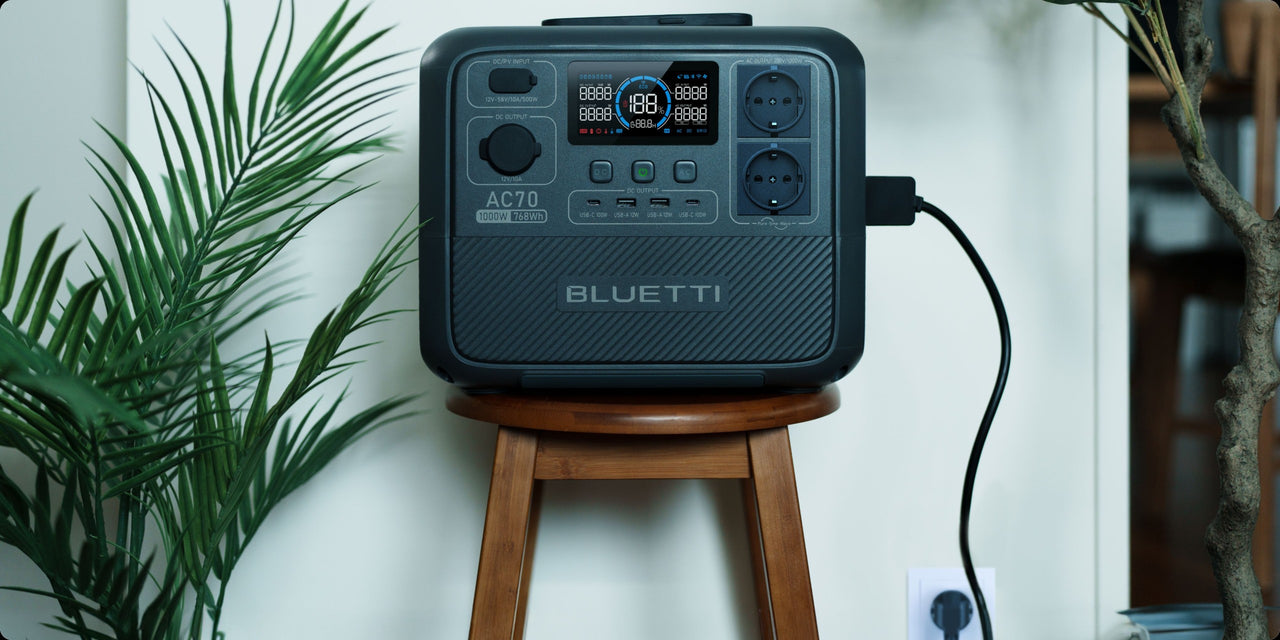 BLUETTI AC70 Power Station | Power Up Your RV/Camping Life