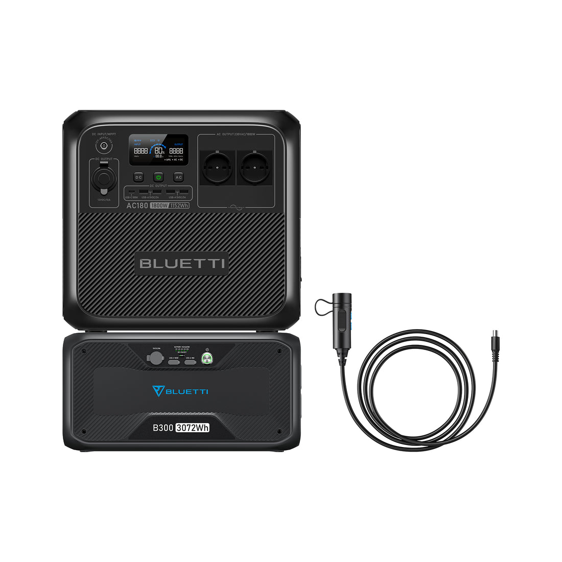 BLUETTI AC180/P Portable Power Station | 1800W 1152Wh/1440Wh