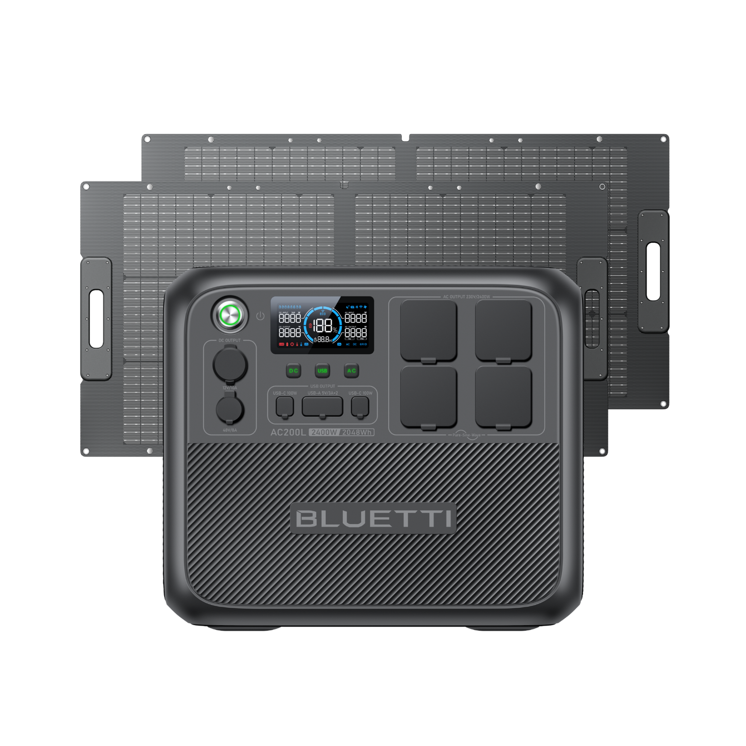 BLUETTI AC200L: Redefining Power with 2400W and 2048Wh Capacity