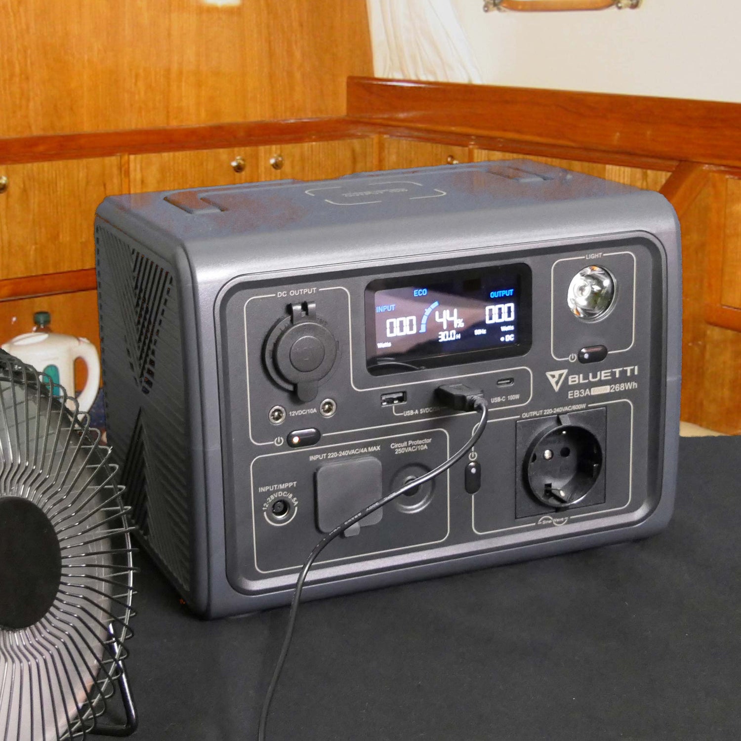 BLUETTI EB3A Portable Power Station | 600W 268Wh