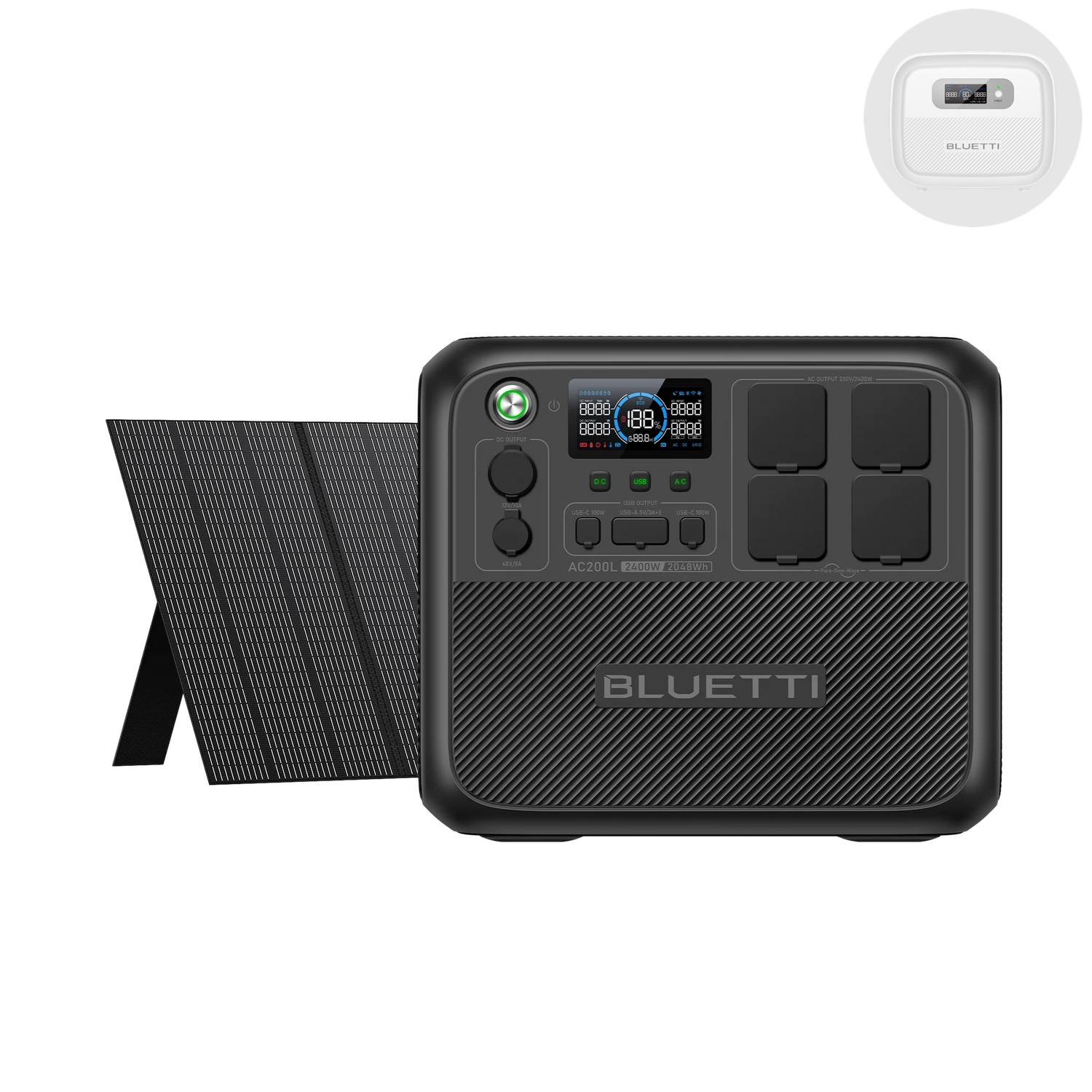 BLUETTI AC200L: Redefining Power with 2400W and 2048Wh Capacity