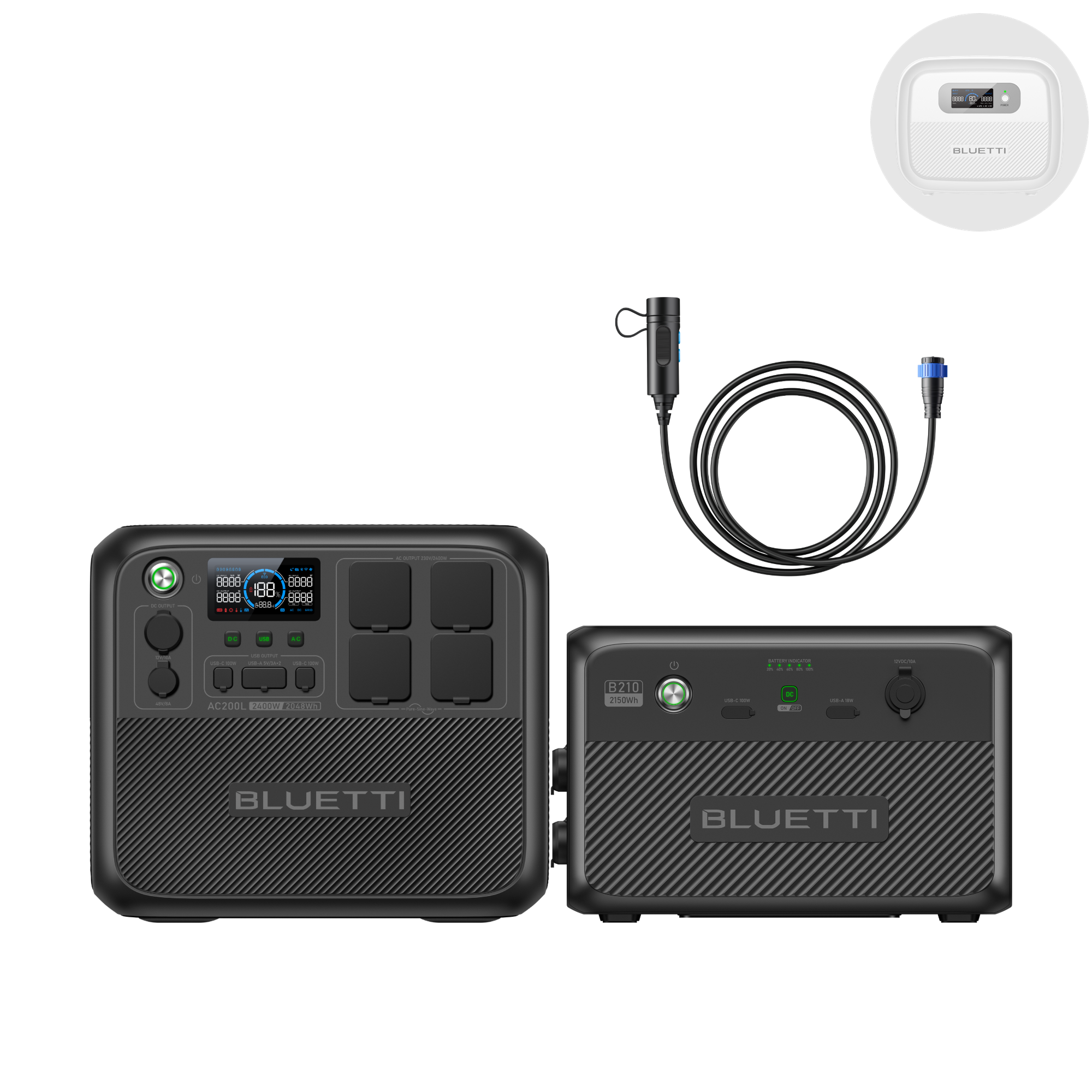 BLUETTI AC200L: Redefining Power with 2400W and 2048Wh Capacity