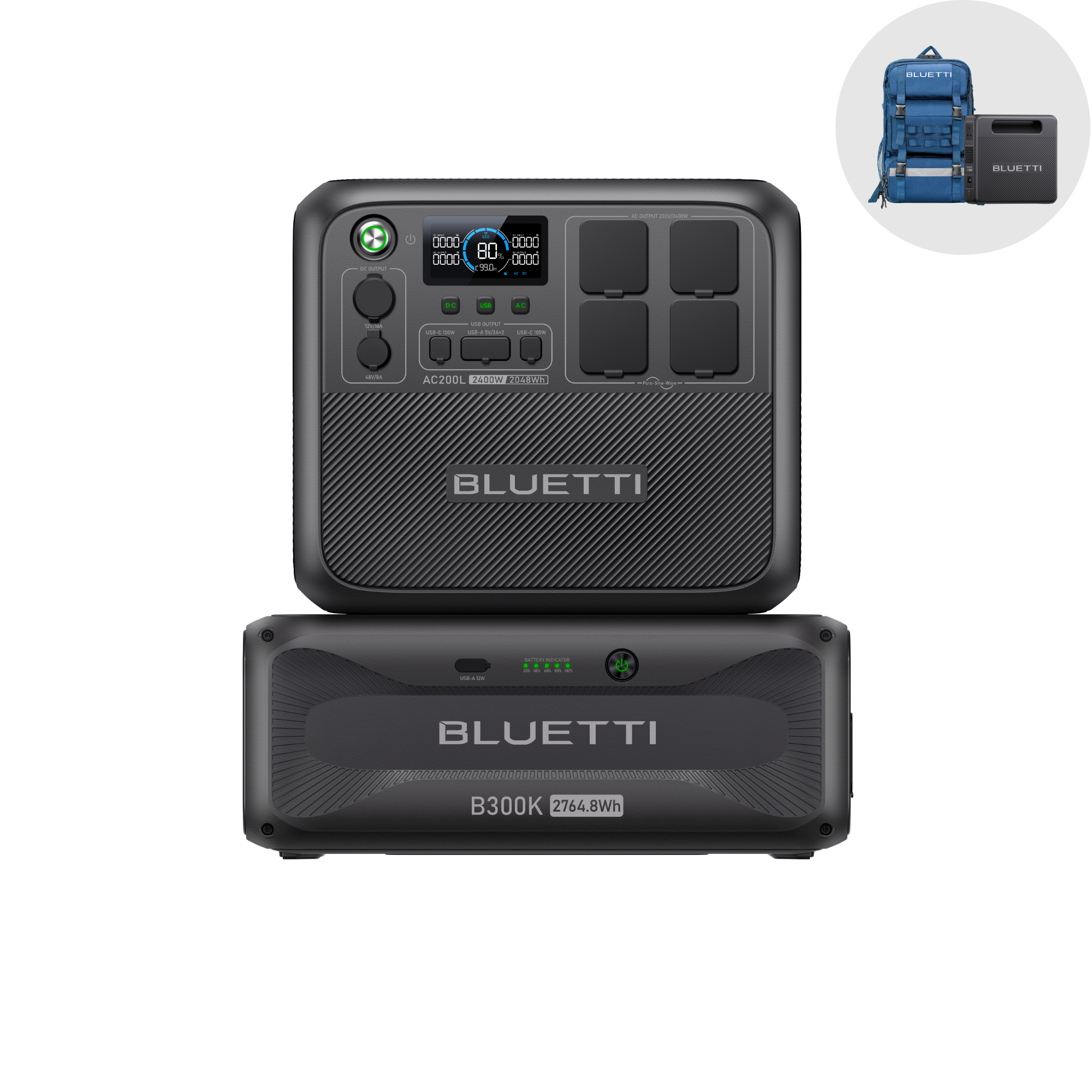 BLUETTI AC200L: Redefining Power with 2400W and 2048Wh Capacity
