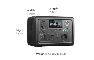 BLUETTI EB3A Portable Power Station | 600W 268Wh