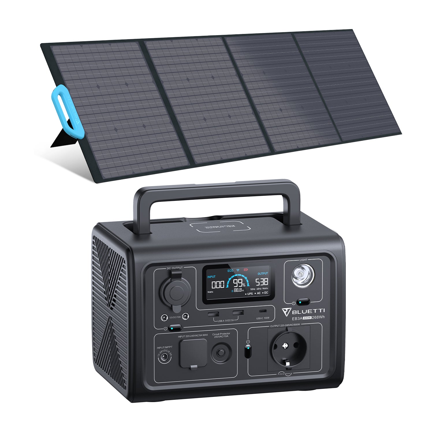 Buy Portable Solar Generator Kit - BLUETTI EU